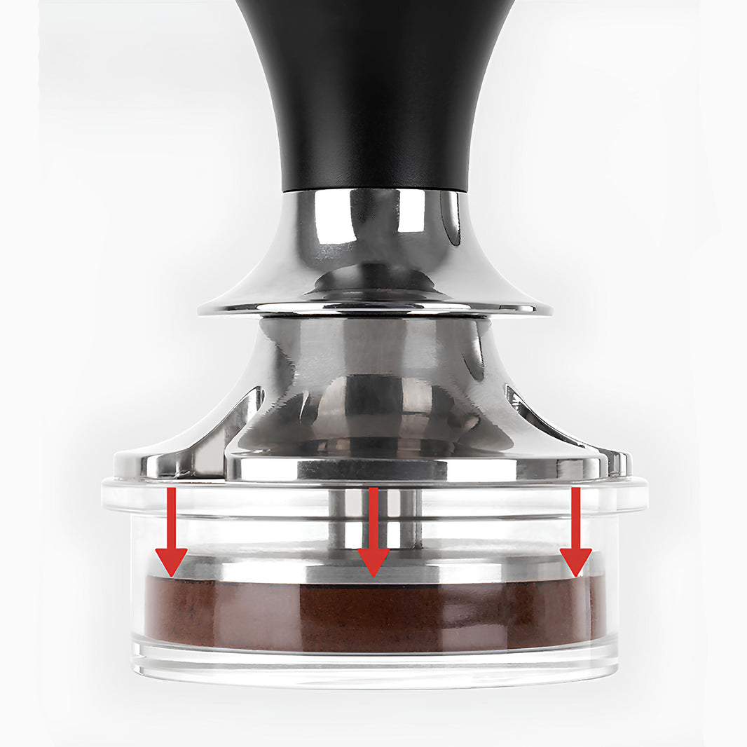 Adjustable Constant Force Coffee Tamper for Espresso with Flat Base