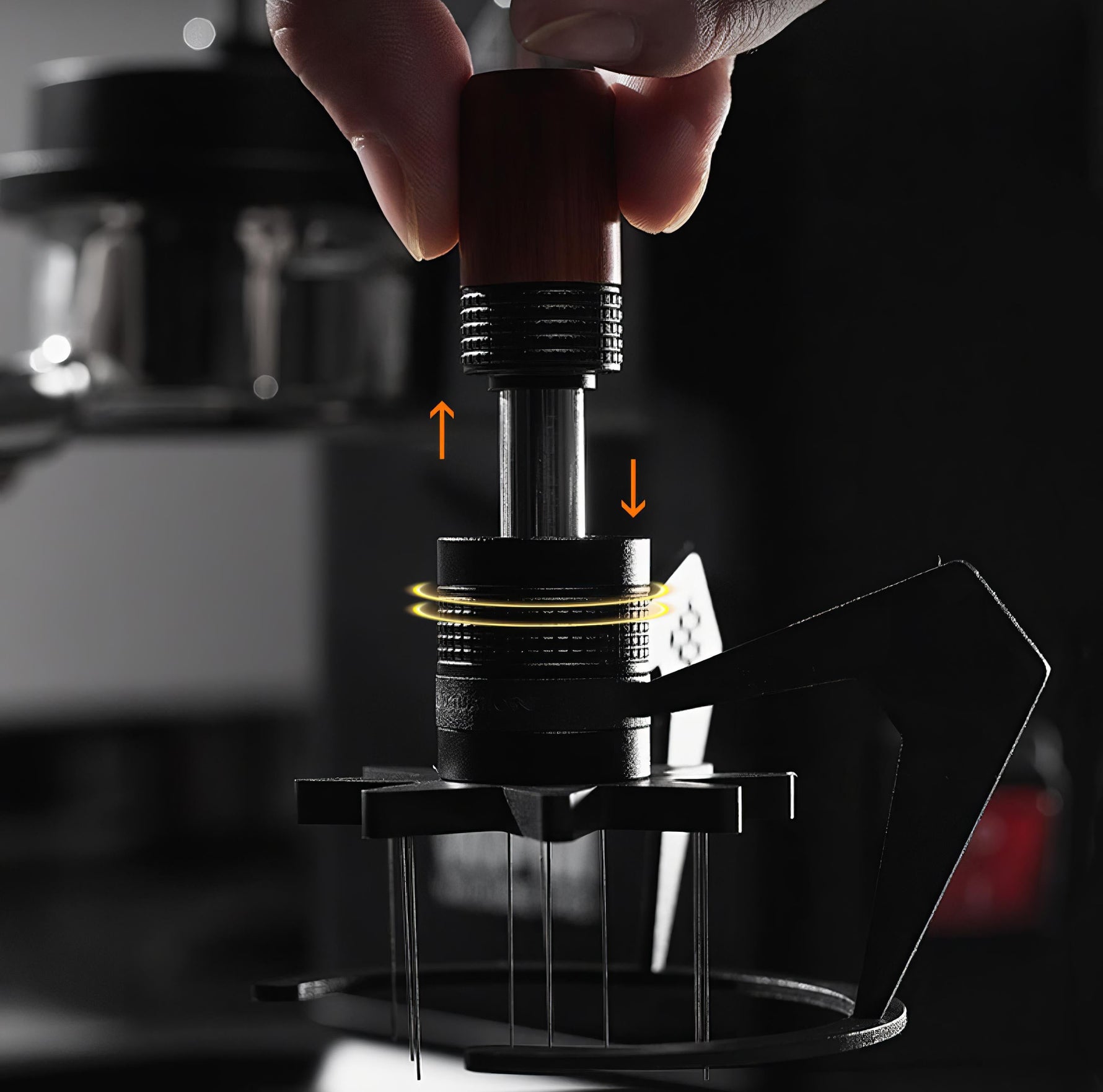 Geared Spinning WDT Tool - Espresso Distribution