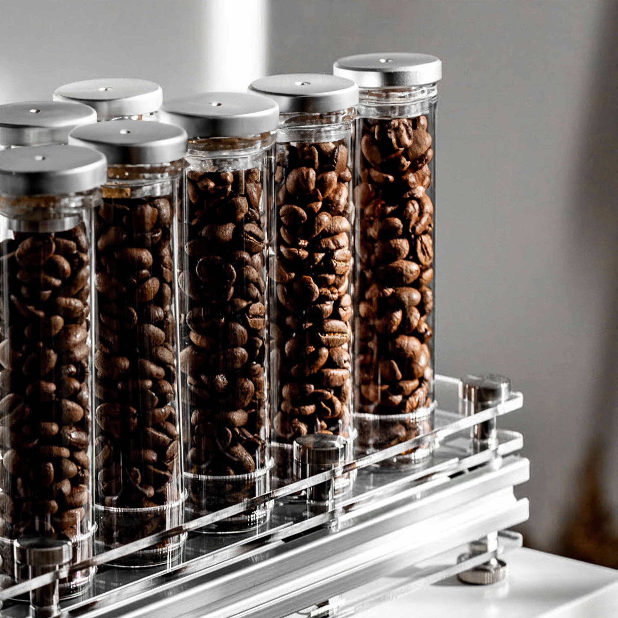 Coffee Bean Storage Bottle with One Way Valve
