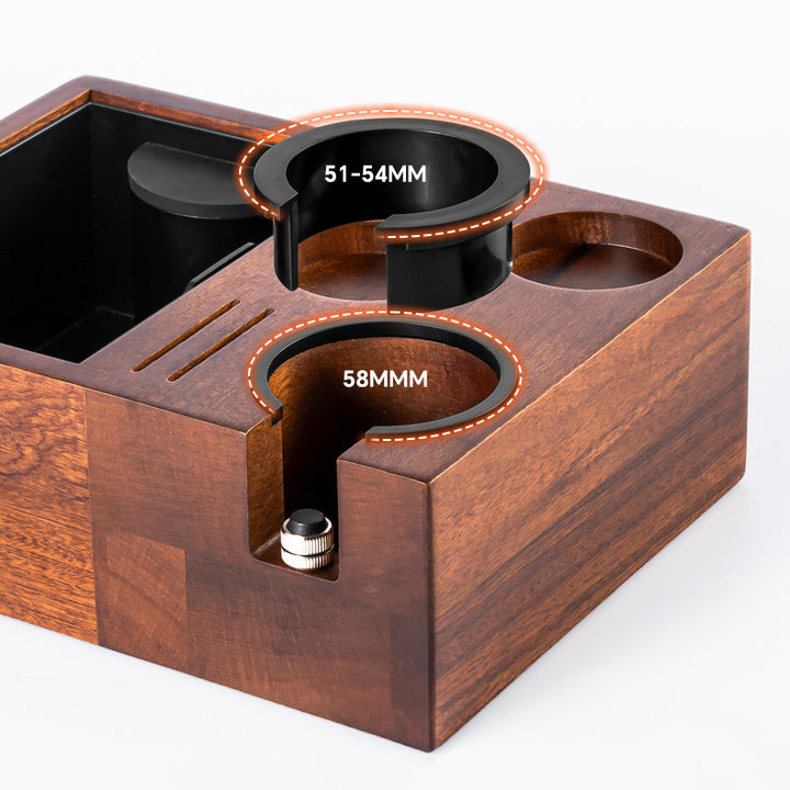 Espresso Accessories Organizer Box and Knock Box