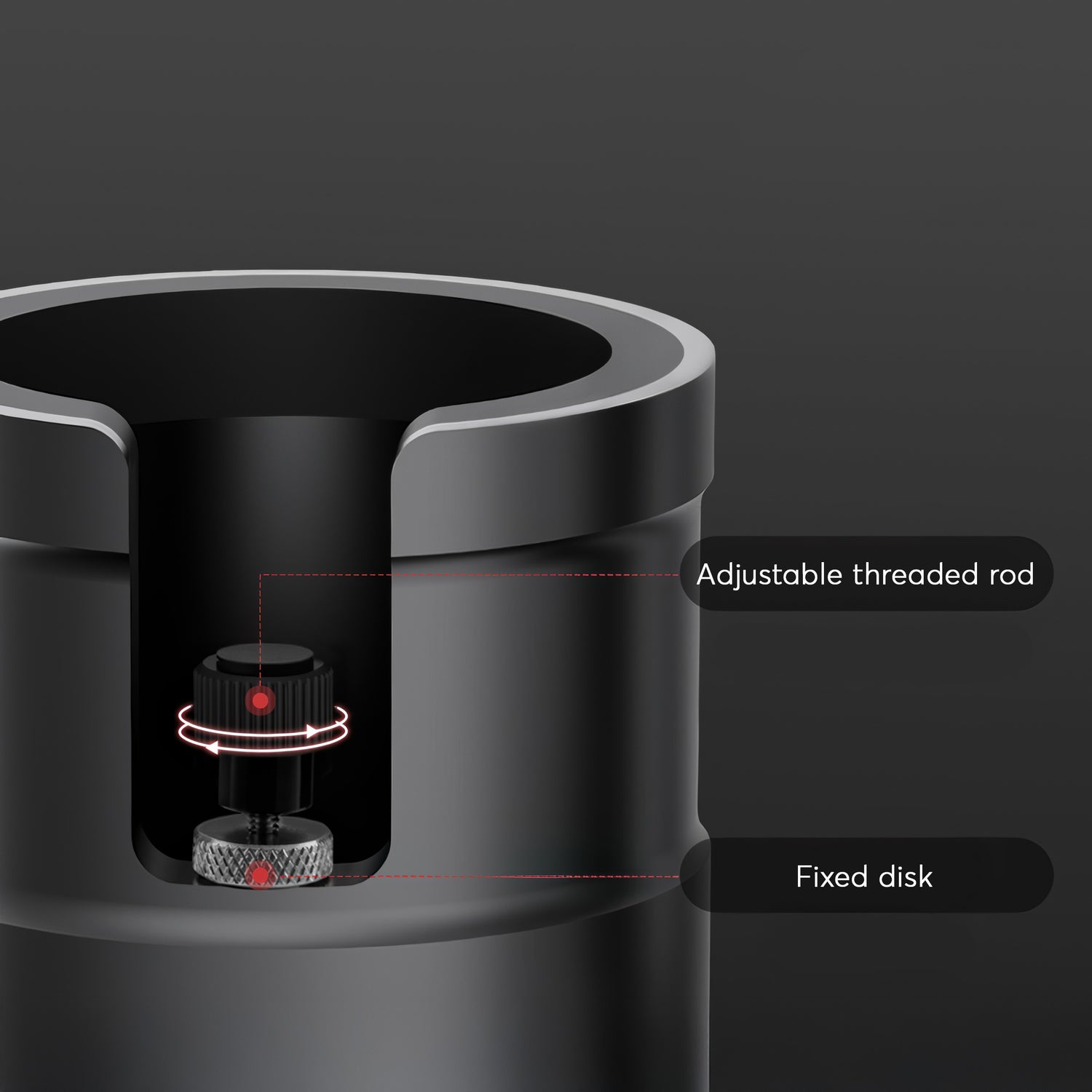 Thunder Espresso Tamping Holder - zeroHero®