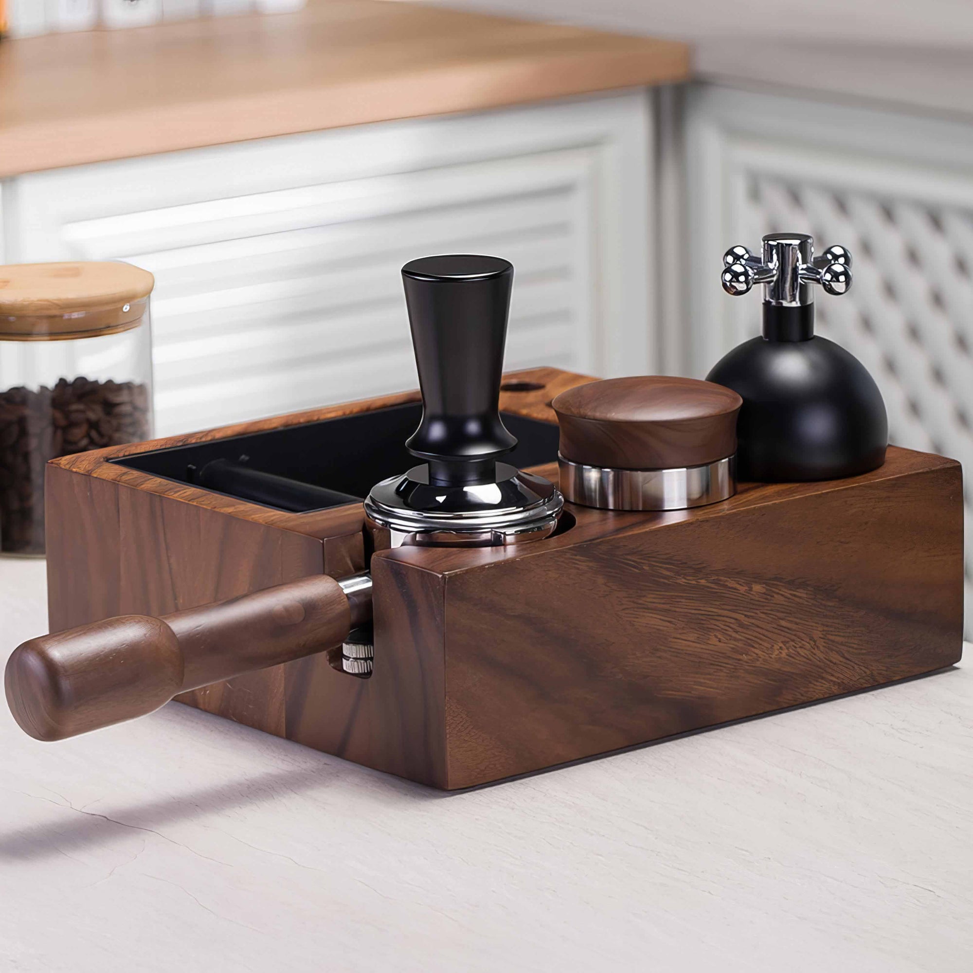 Espresso Coffee Organizer Box For Barista