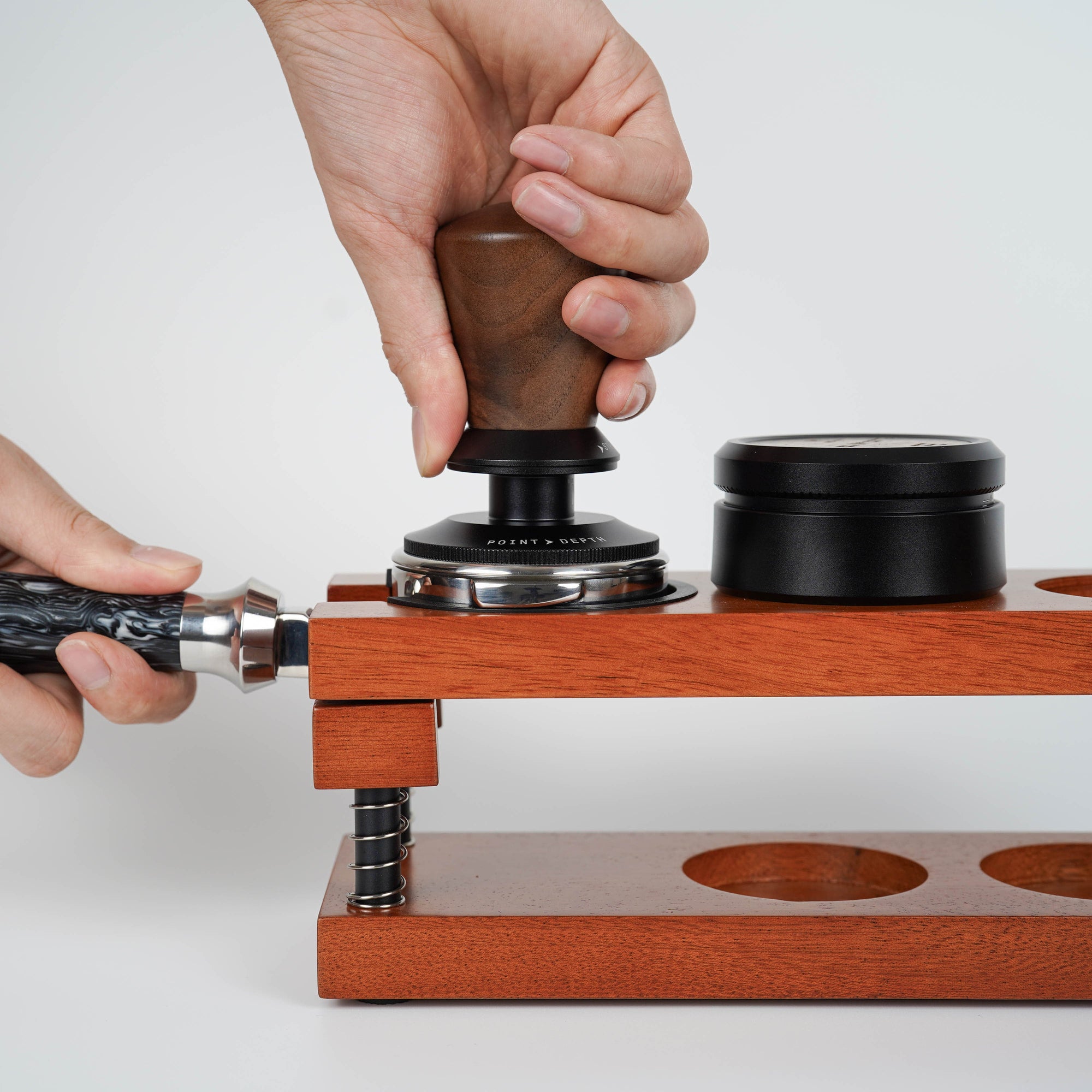 Stepless Leveling Espresso Tamper Tool